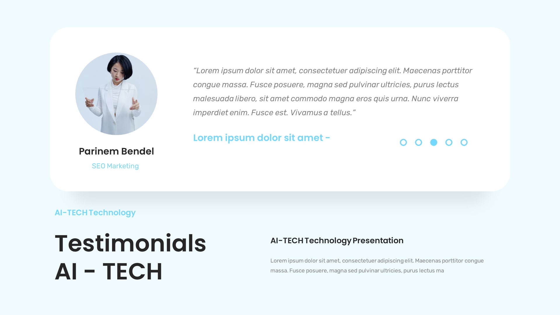 AI-Tech - Technology Powerpoint Template, Presentation Templates ...