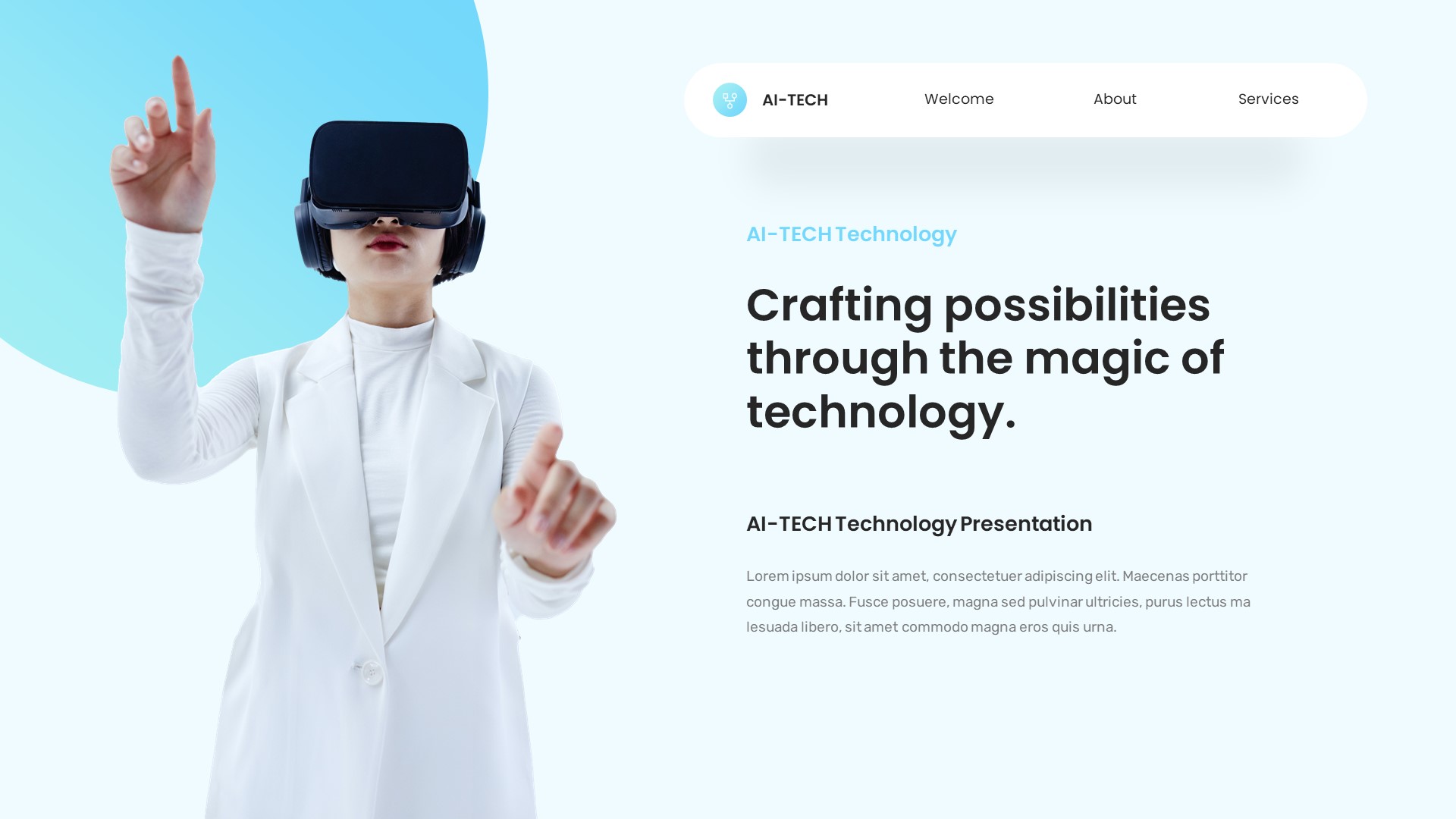 AI-Tech - Technology Powerpoint Template, Presentation Templates ...
