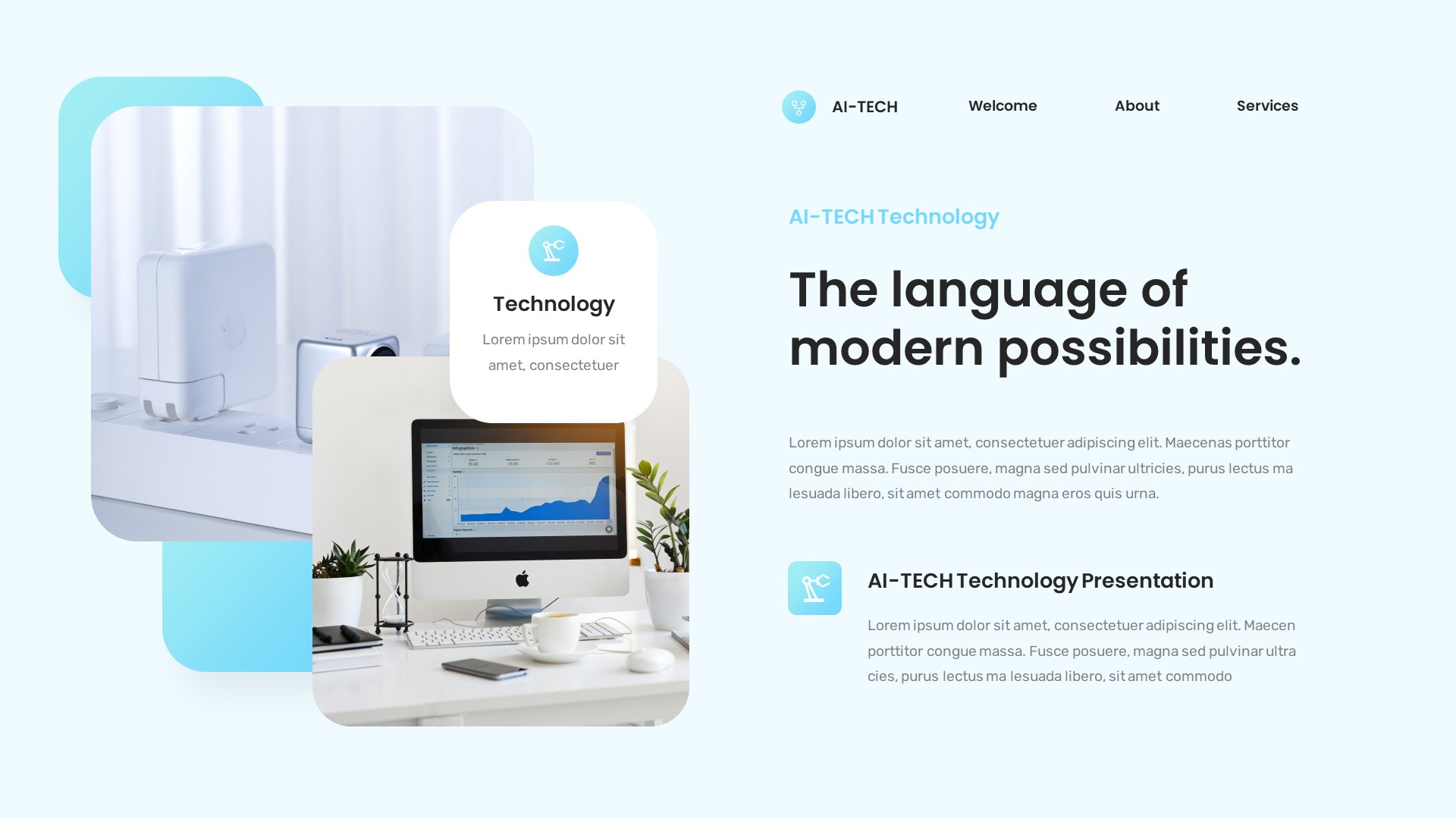 AI-Tech - Technology Powerpoint Template, Presentation Templates ...