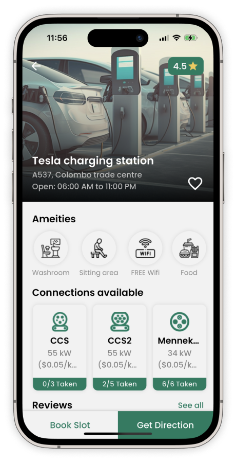 EV Charging Station App | Electric Vehicle Charging Spot App | Flutter | ChargePlus by ...