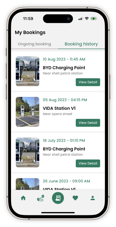 EV Charging Station App | Electric Vehicle Charging Spot App | Flutter ...