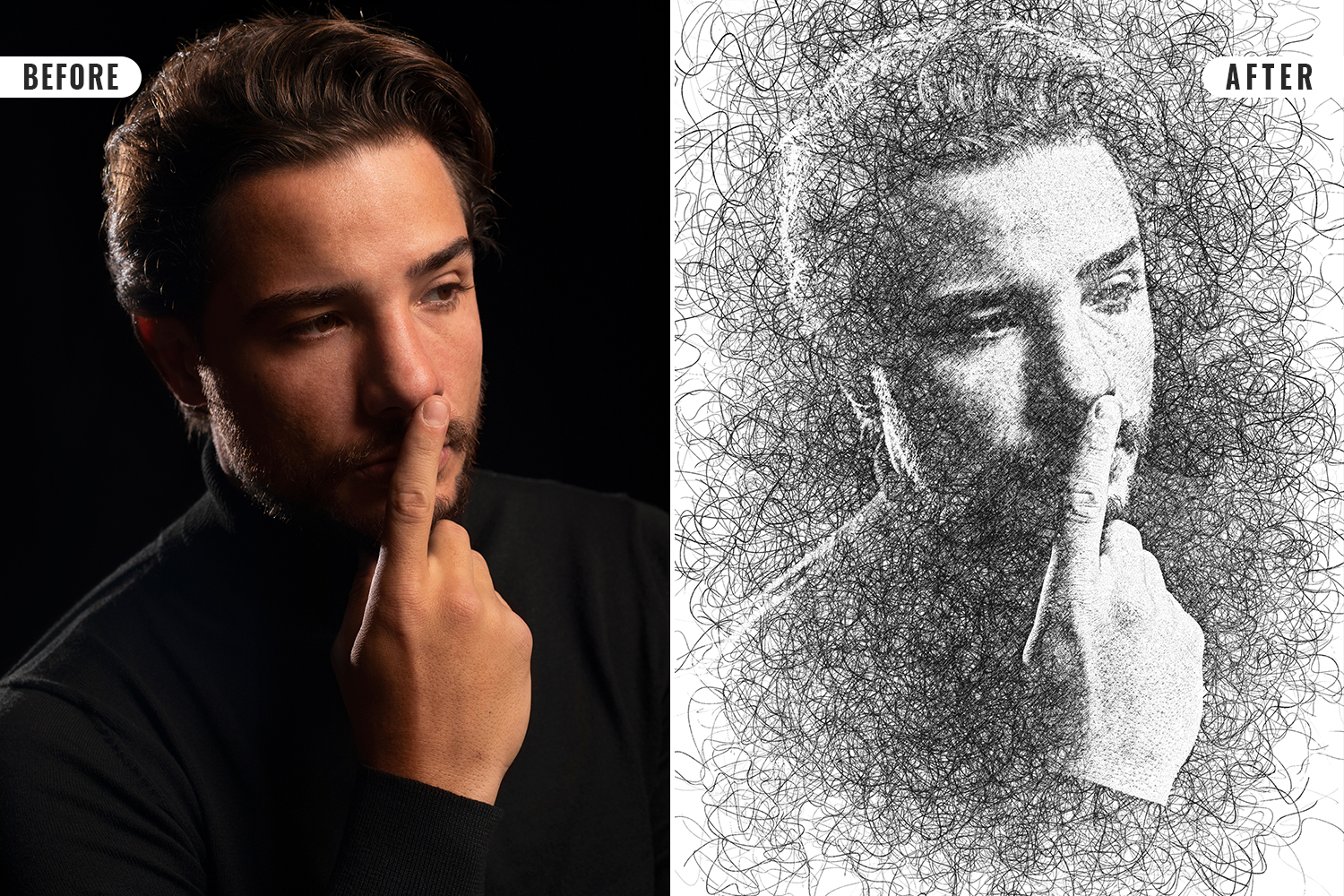 Scribble Art Effect, Add-ons | GraphicRiver