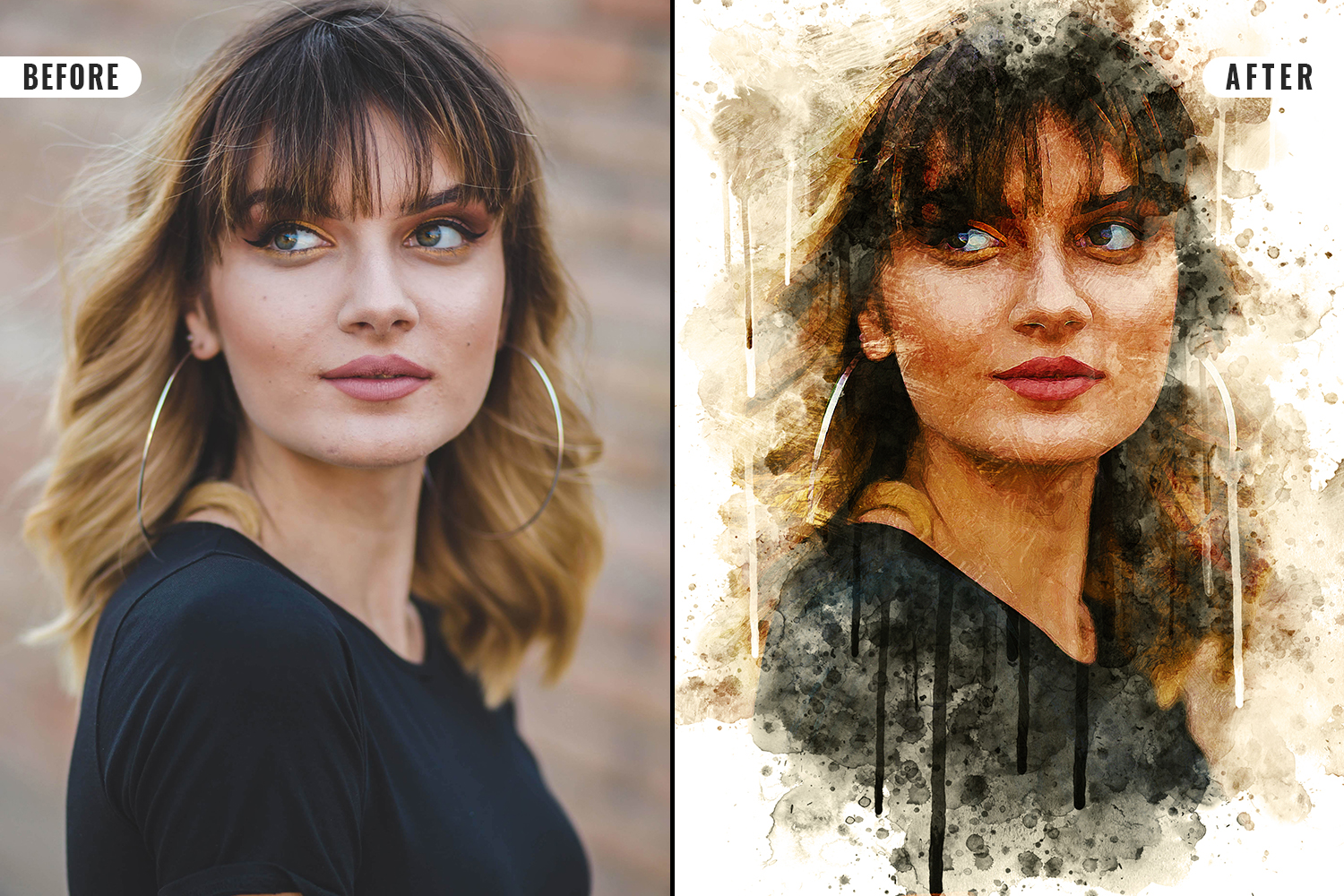 Watercolor Painting Effect, Add-ons | GraphicRiver