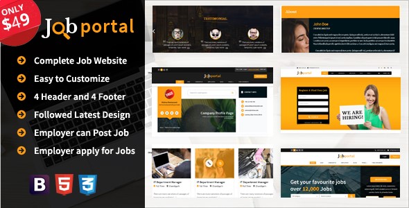 Job Portal Platform A complete Job portal website by TmdStudio | CodeCanyon