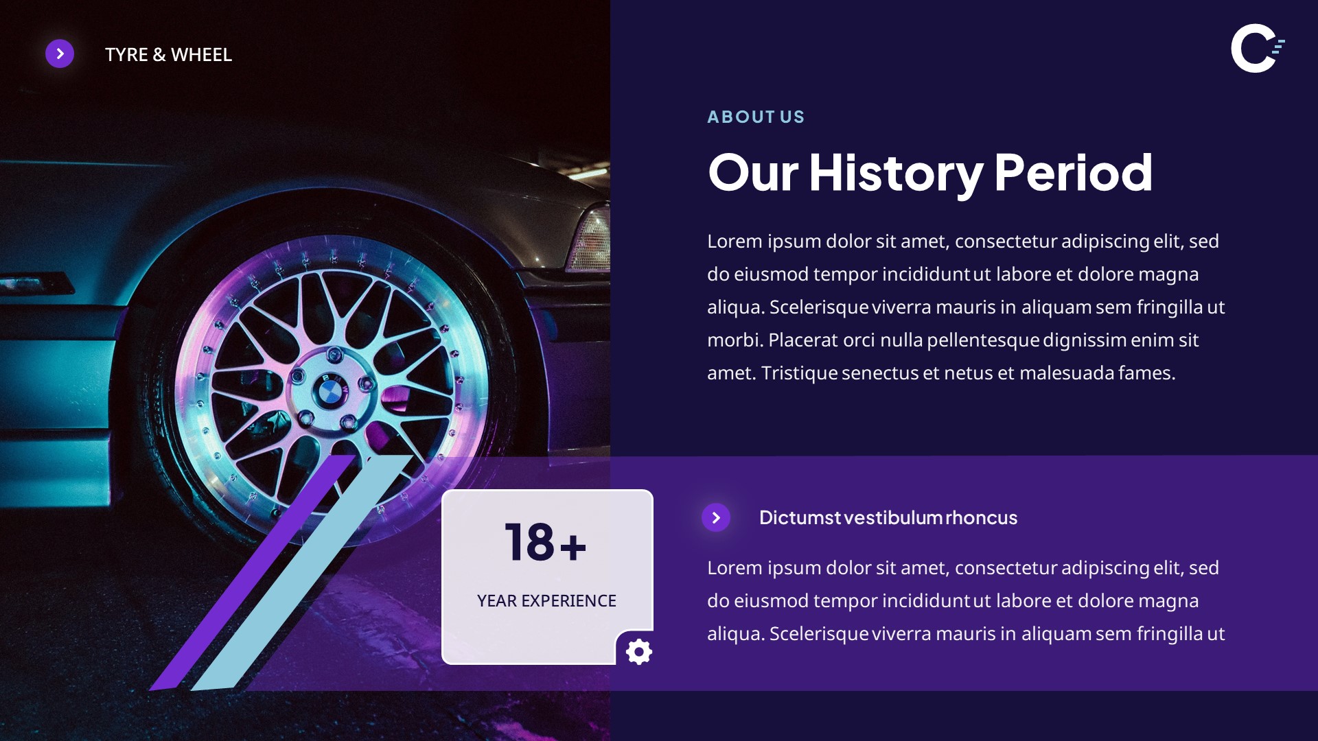 Carengine - Car Service PowerPoint Template, Presentation Templates
