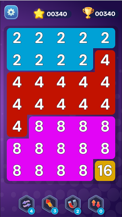 Merge Number 2048 - Html5 (Construct3) by PaintGame | CodeCanyon
