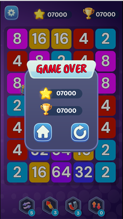 Merge Number 2048 - Html5 (Construct3) by PaintGame | CodeCanyon