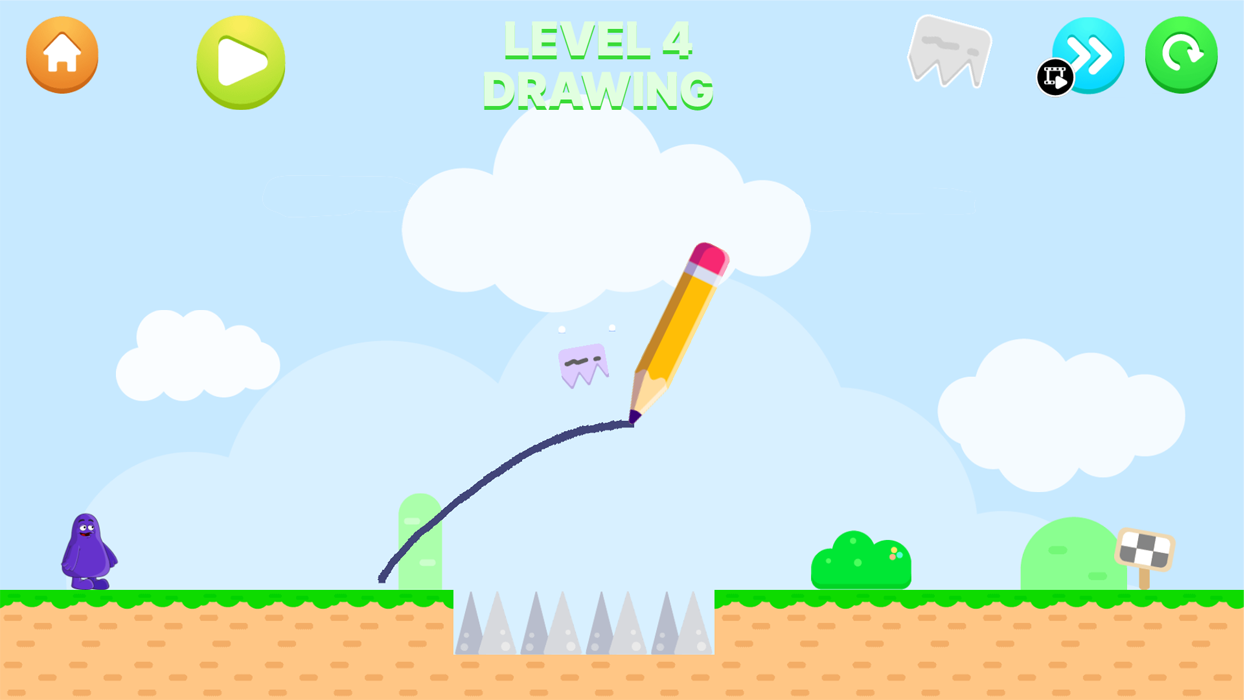 Grimace Shake: Draw and Erase. Construct 3 (c3p) by thisisMerson | CodeCanyon