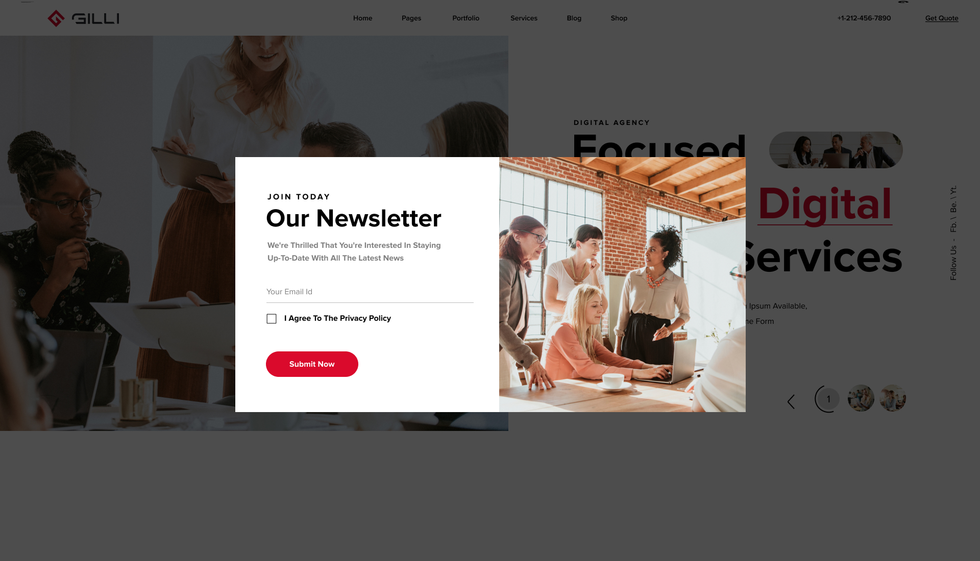 GILLI - Business Consulting Figma Template by BuddhaThemes | ThemeForest