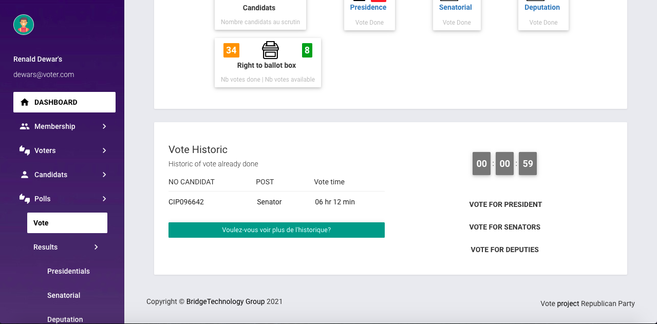 SysVote - Electronic vote system by Bridge_Technology | CodeCanyon