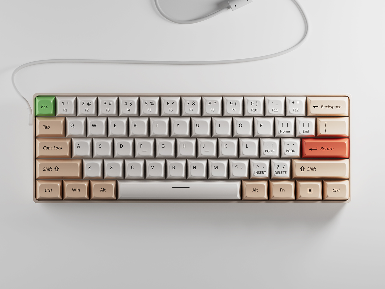 60% Mechanical Keyboard 3D Model Pack by Abdelrahman_El-masry | 3DOcean