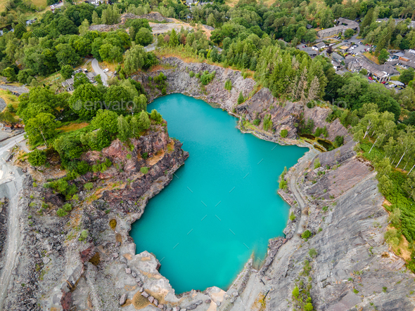 Elterwater quarry, England Stock Photo by estivillml | PhotoDune
