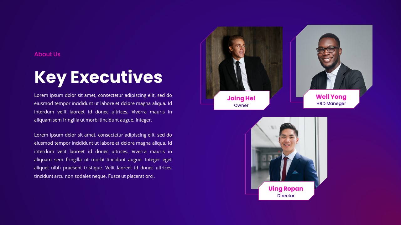 Aexos - AI Tech Presentation PowerPoint Template, Presentation Templates