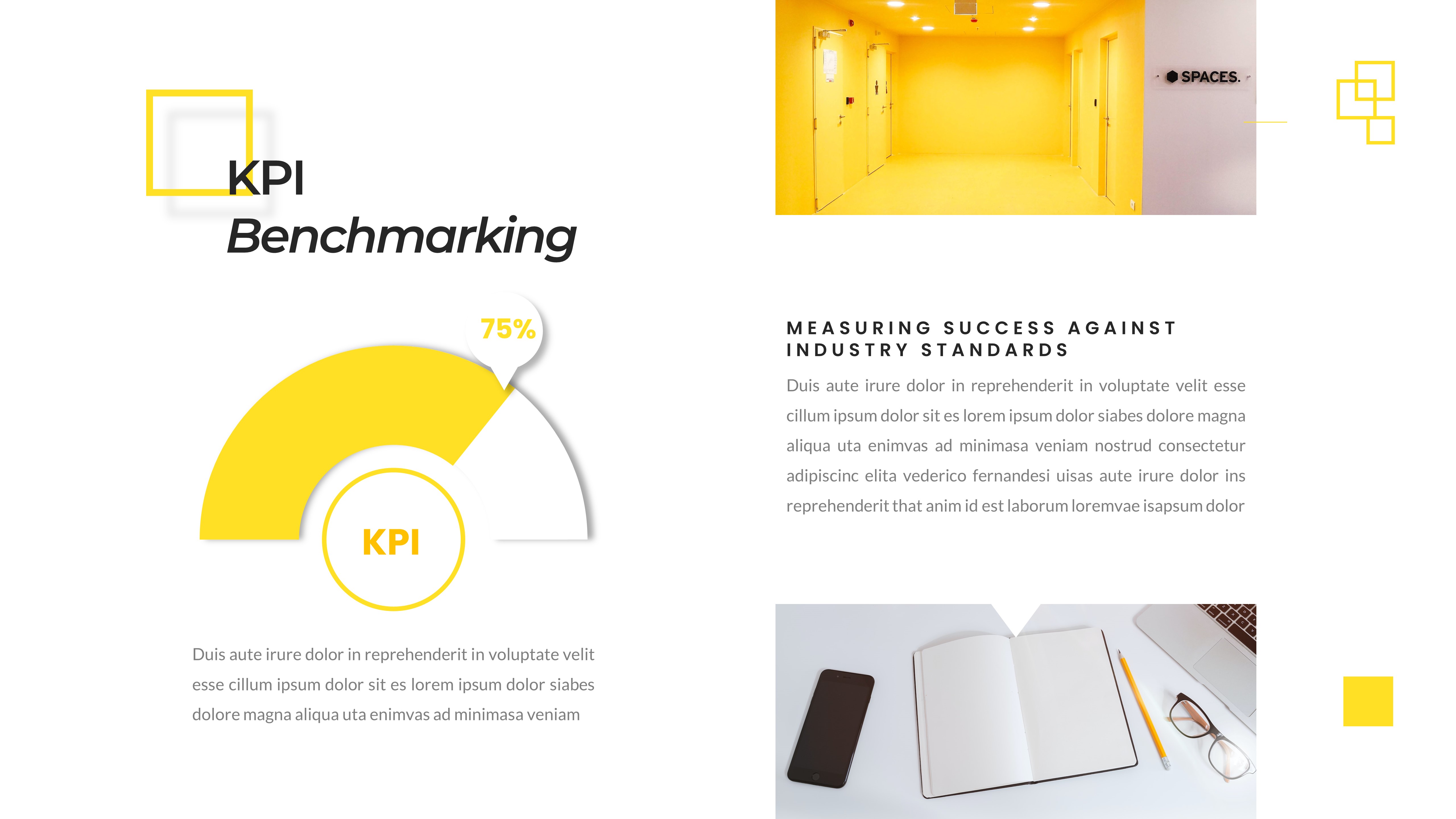 Key Performance Indicators (KPIs) Keynote Template, Presentation Templates