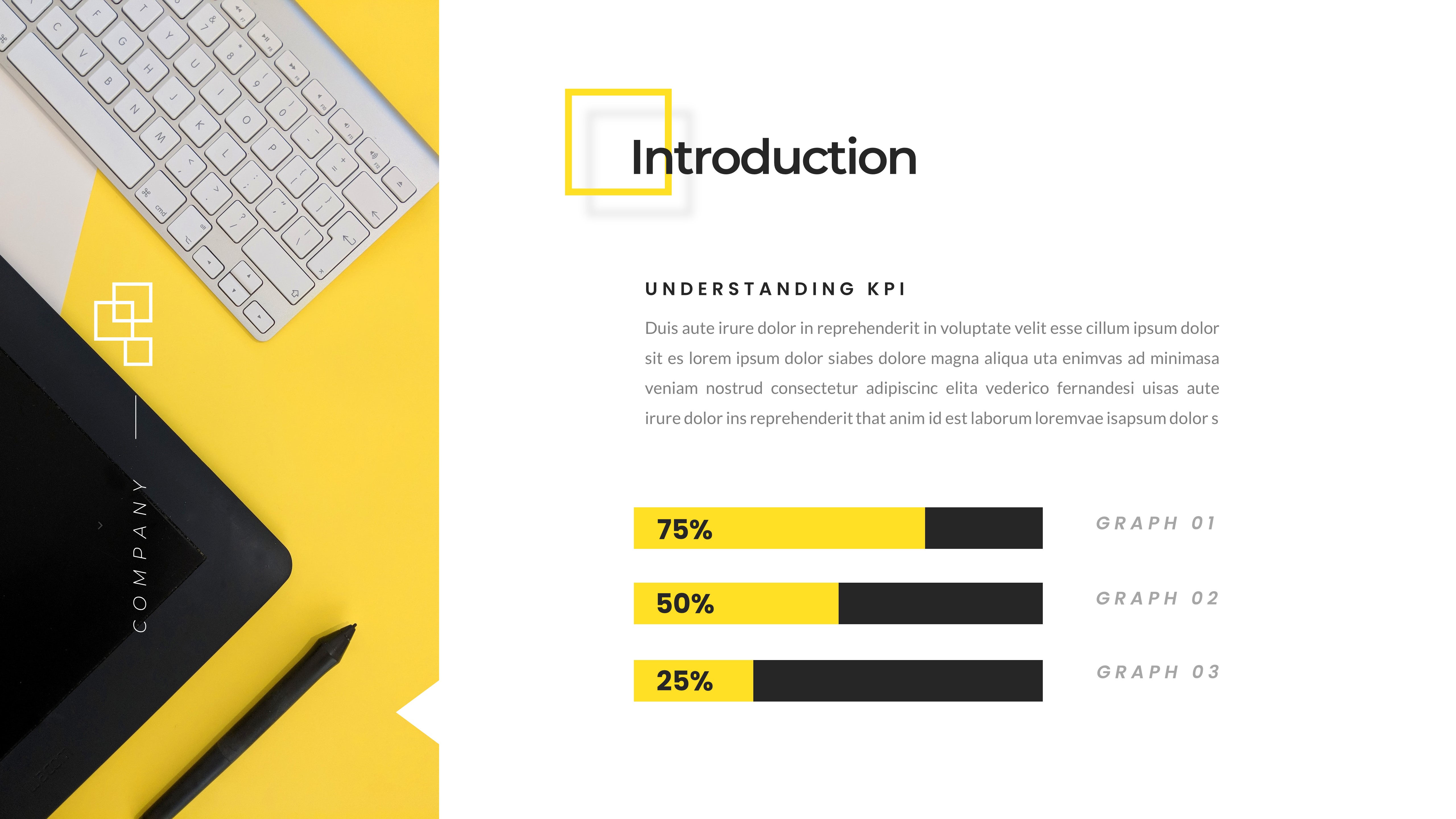 Key Performance Indicators (KPIs) Keynote Template, Presentation Templates