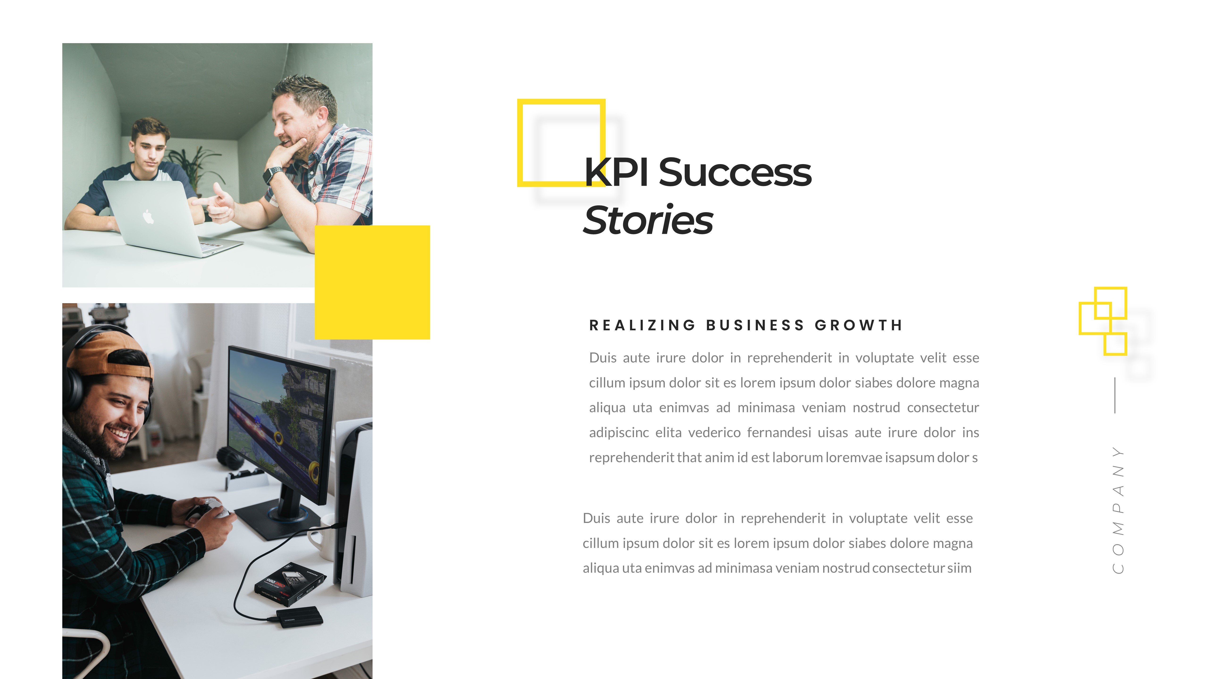 Key Performance Indicators (KPIs) Keynote Template, Presentation Templates