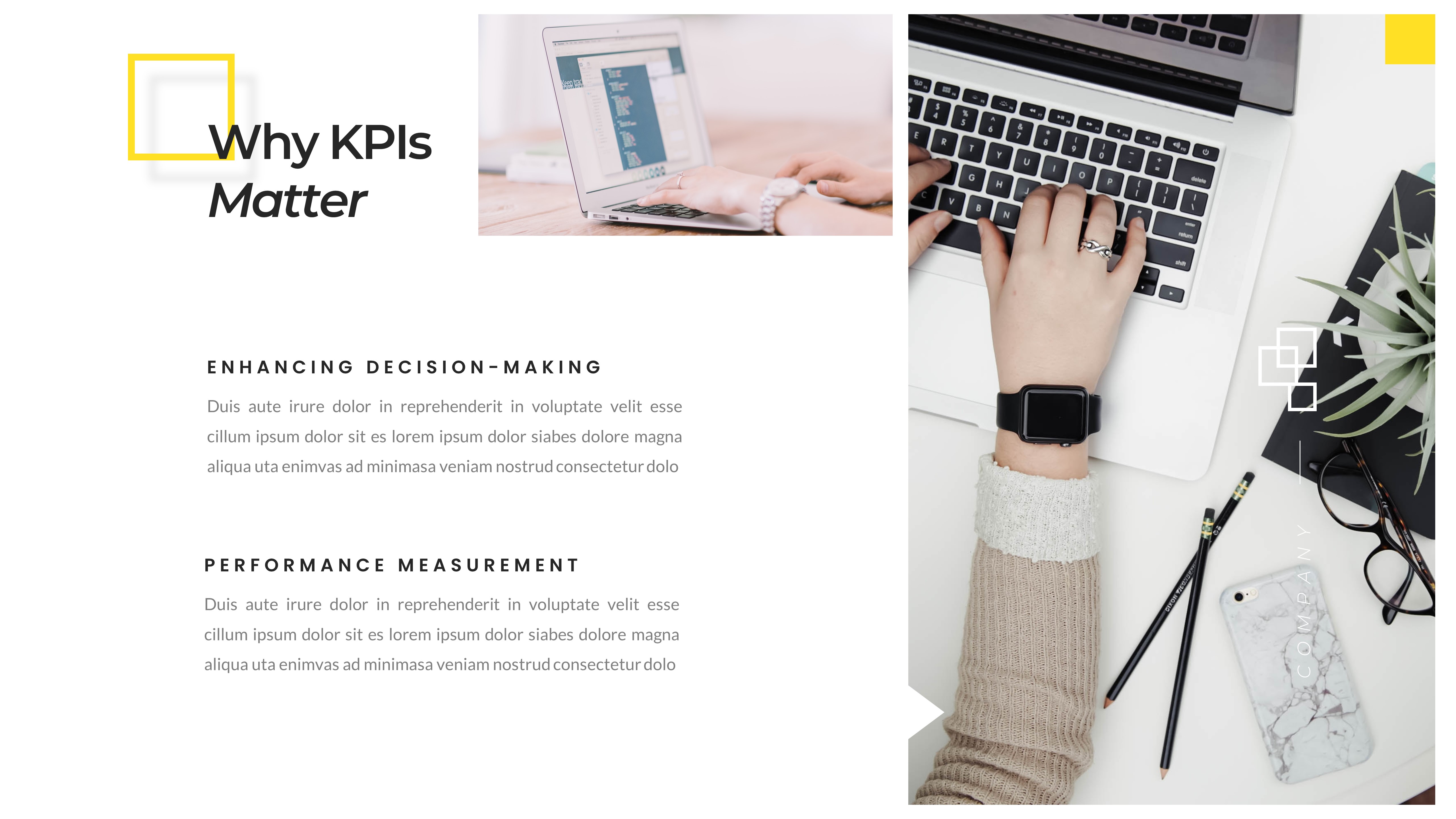 Key Performance Indicators (KPIs) Keynote Template, Presentation Templates
