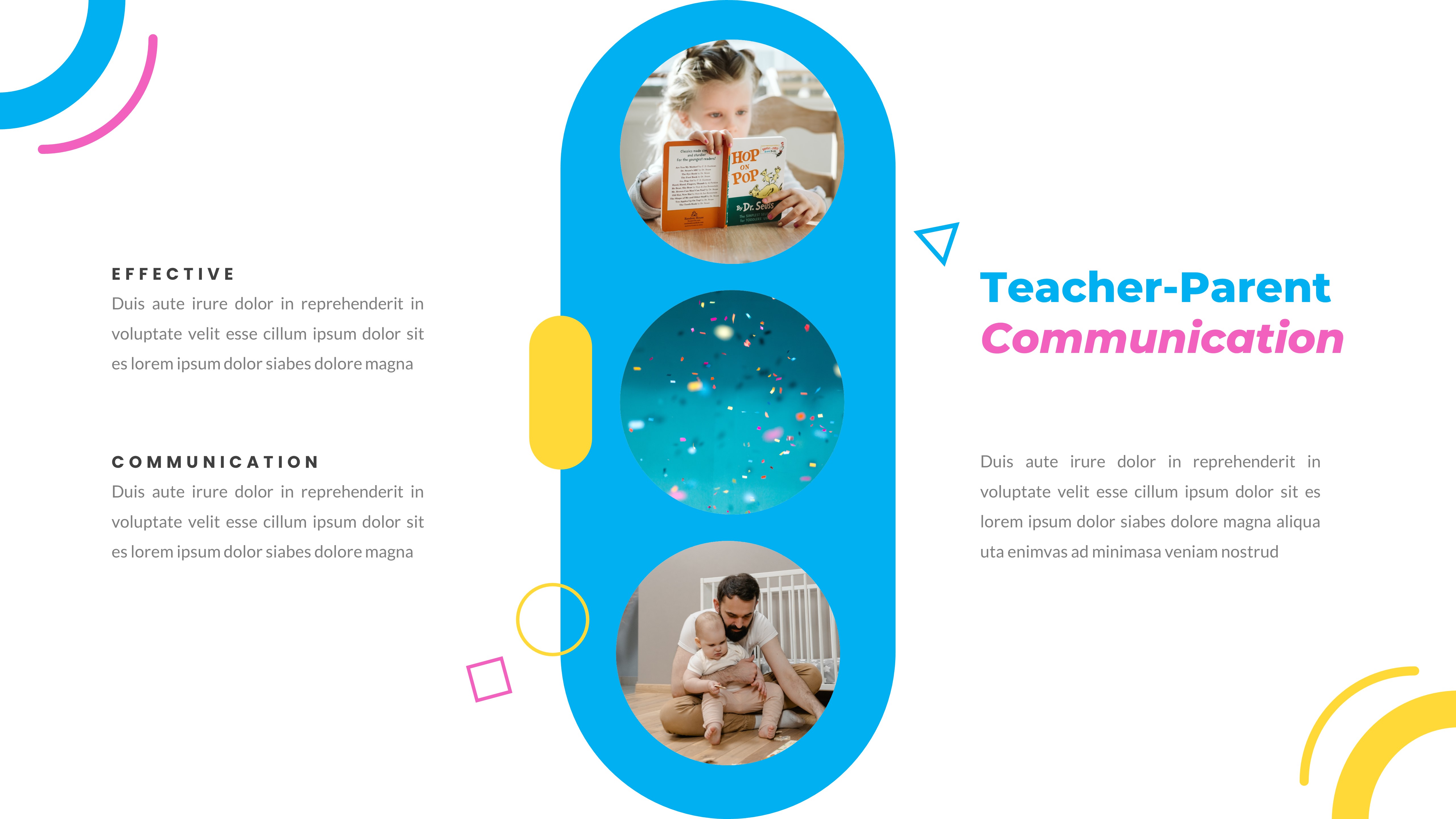 Kindergarten and preschool education Powerpoint Template, Presentation ...
