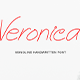 Veronica - Handwriting Font, Fonts | GraphicRiver