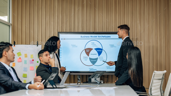 Diverse team innovates for sales KPIs via collaborative brainstorming ...