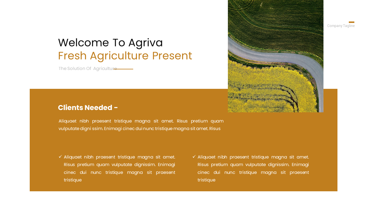 Agriculta -Agriculture Presentation, Presentation Templates | GraphicRiver