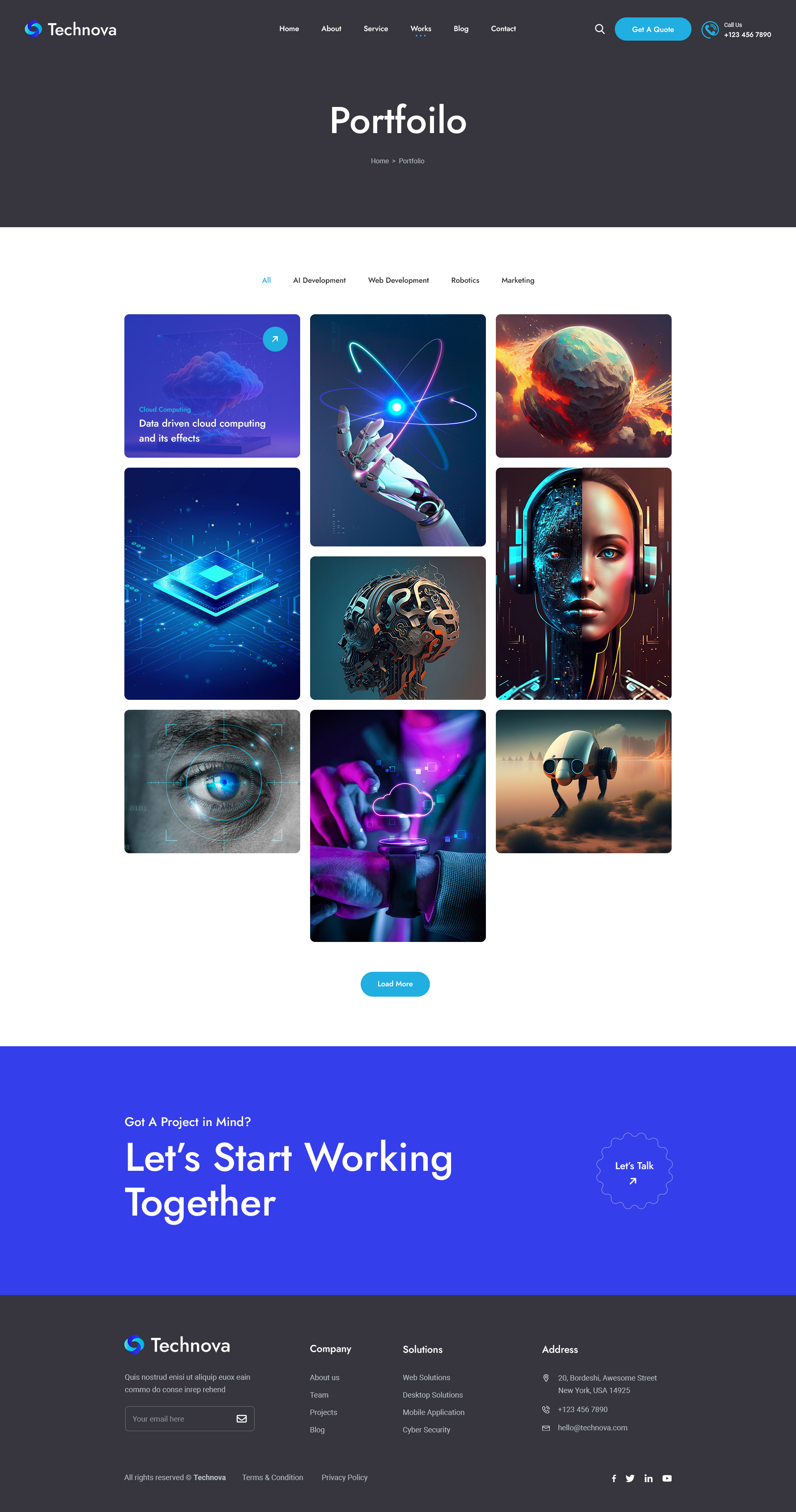Technova - IT Startup & Agency PSD Template by wpmessiah | ThemeForest