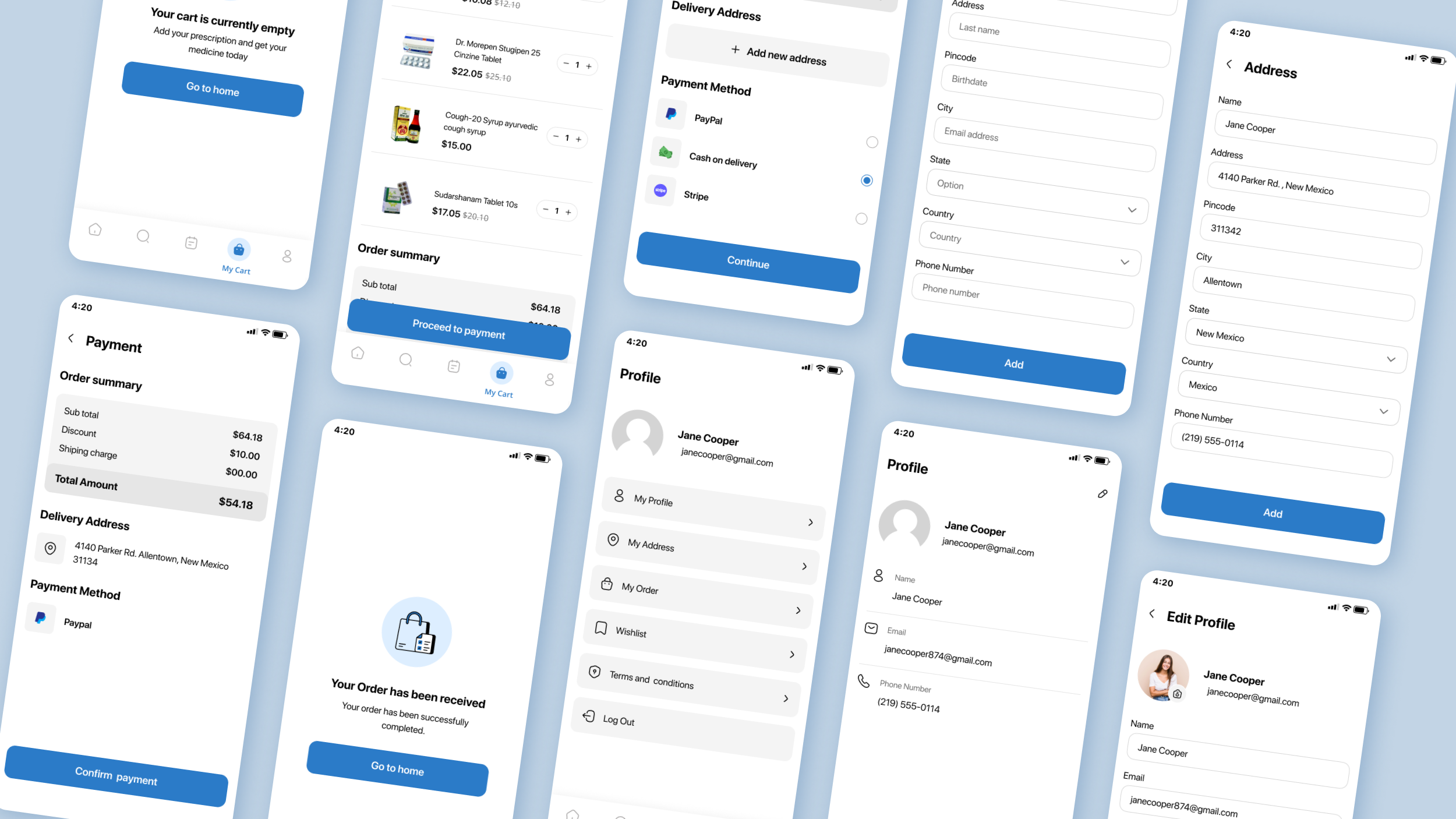 MedLocator UI Template: find medicine app in Flutter(Android, iOS) App | Pill Finder App by ...
