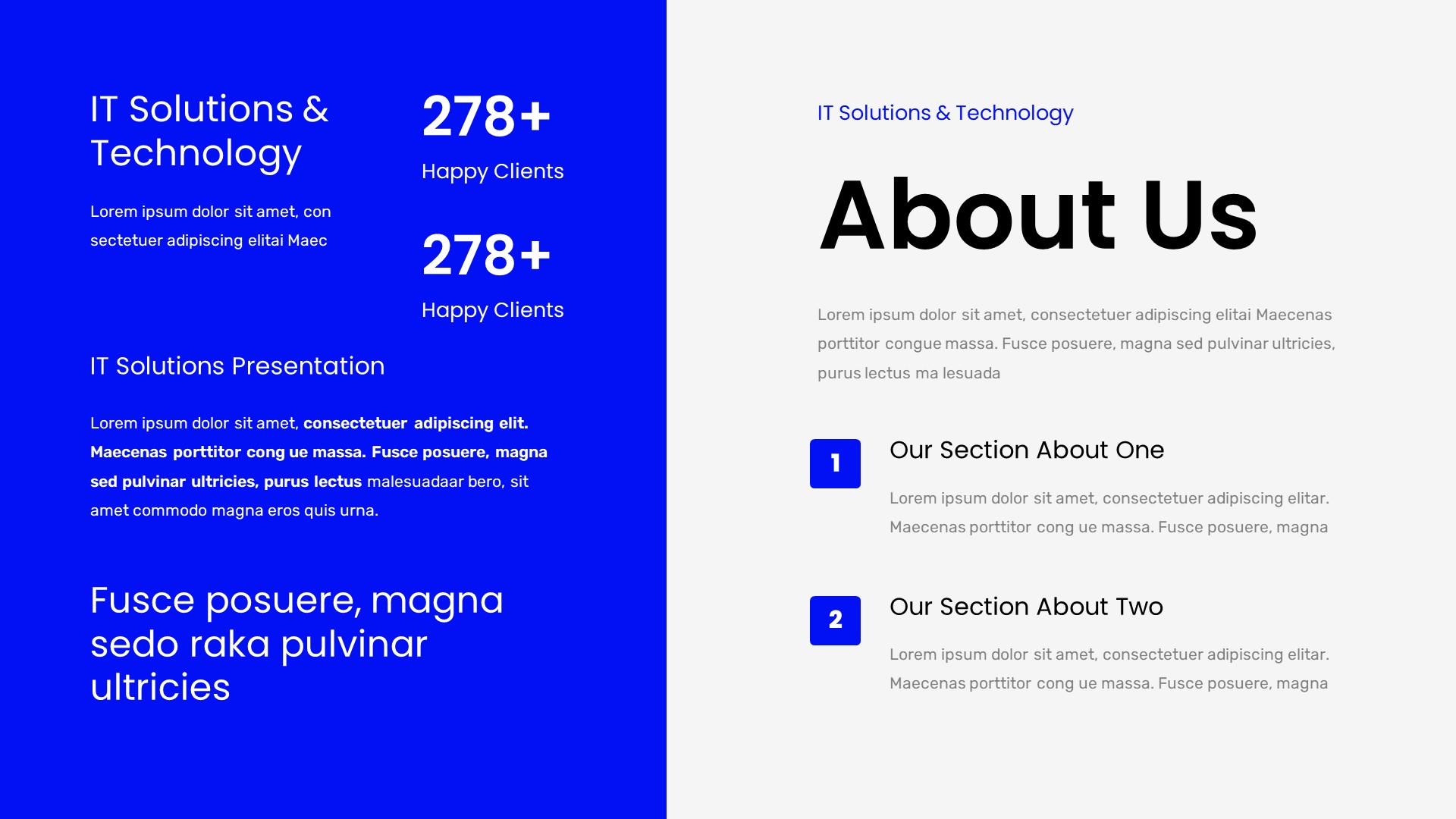 Presty - IT Solution and Technology Powerpoint Template, Presentation ...