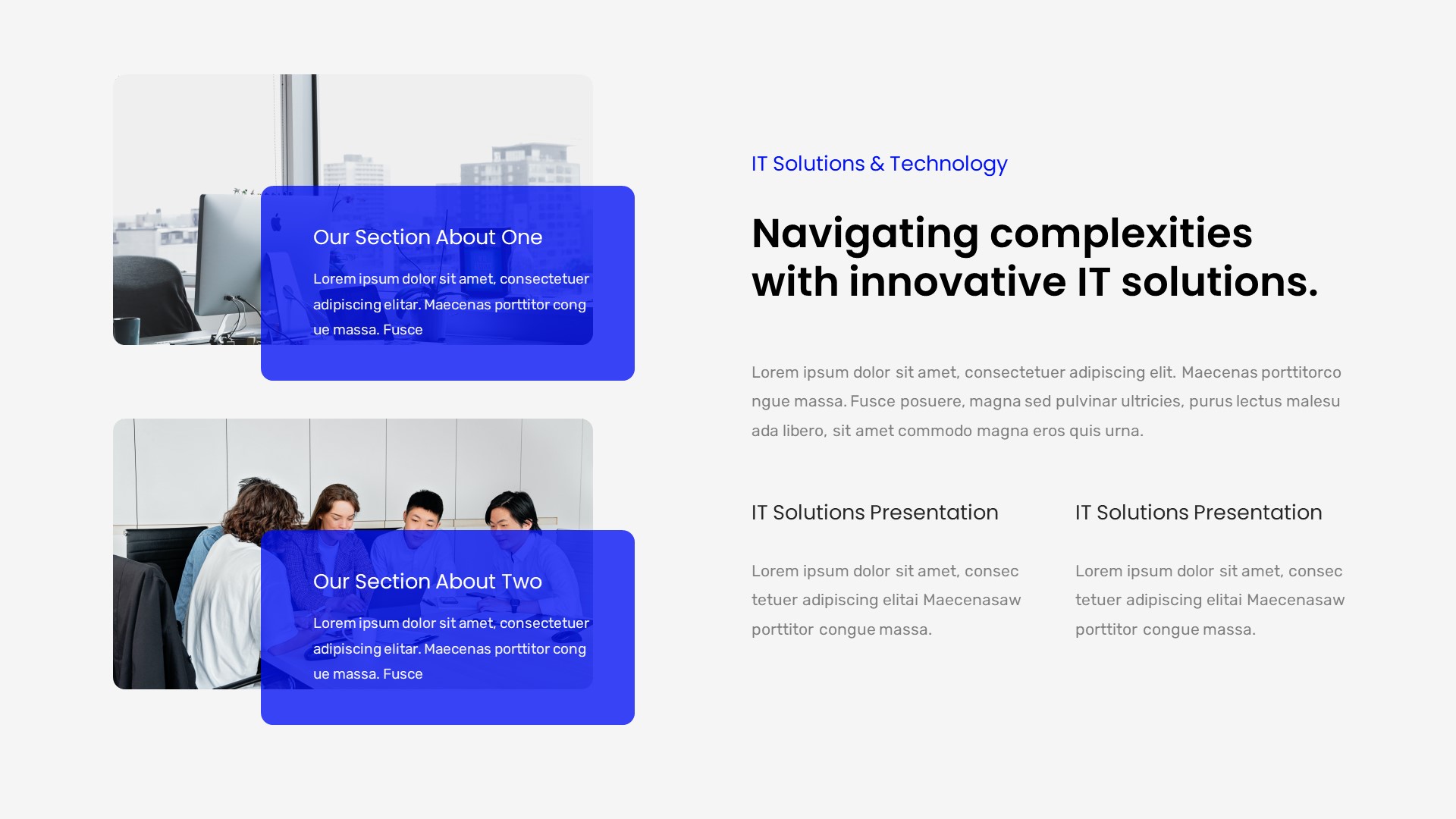 Presty - IT Solution and Technology Powerpoint Template, Presentation ...