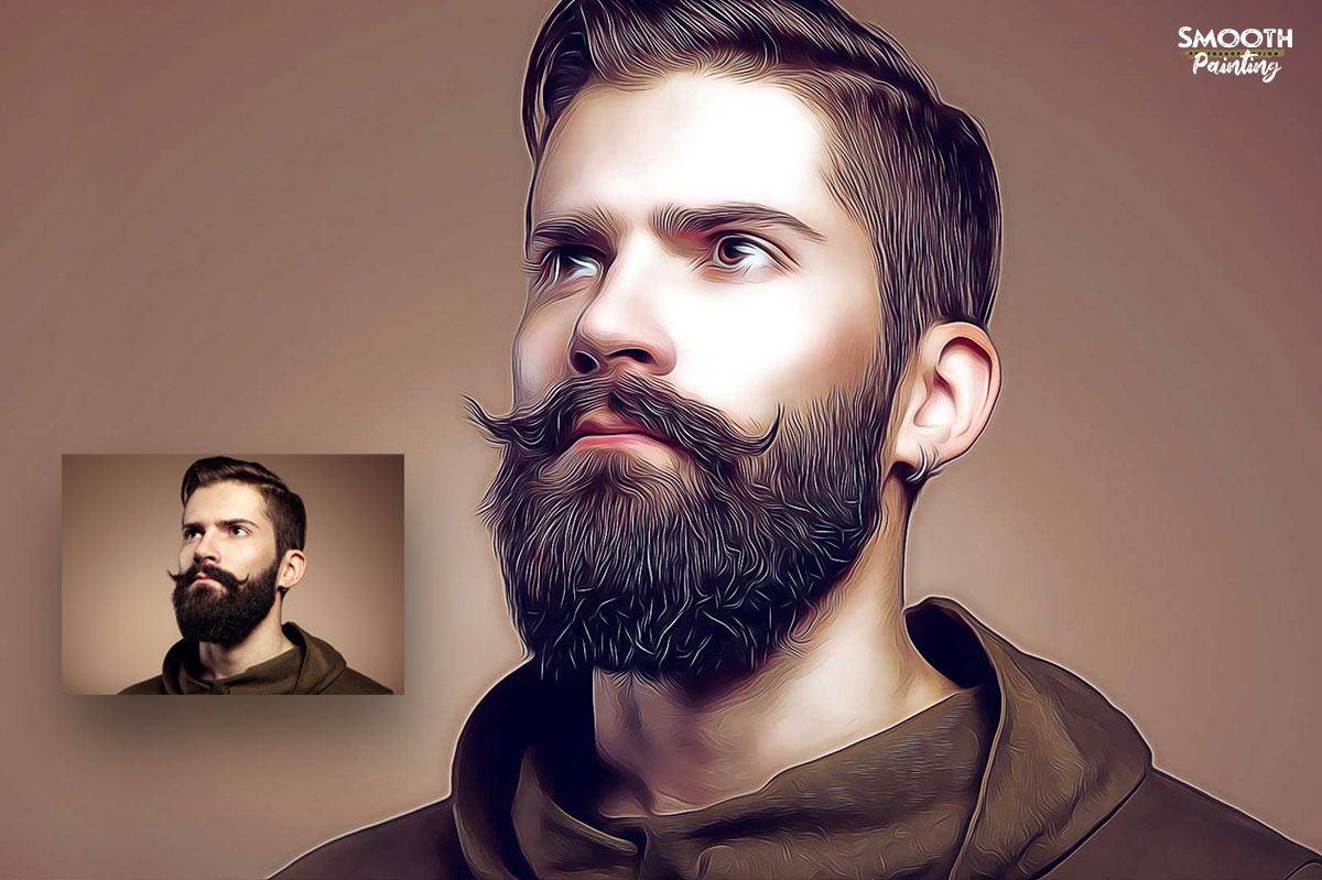 Smooth Painting Photoshop Action, Add-ons | GraphicRiver