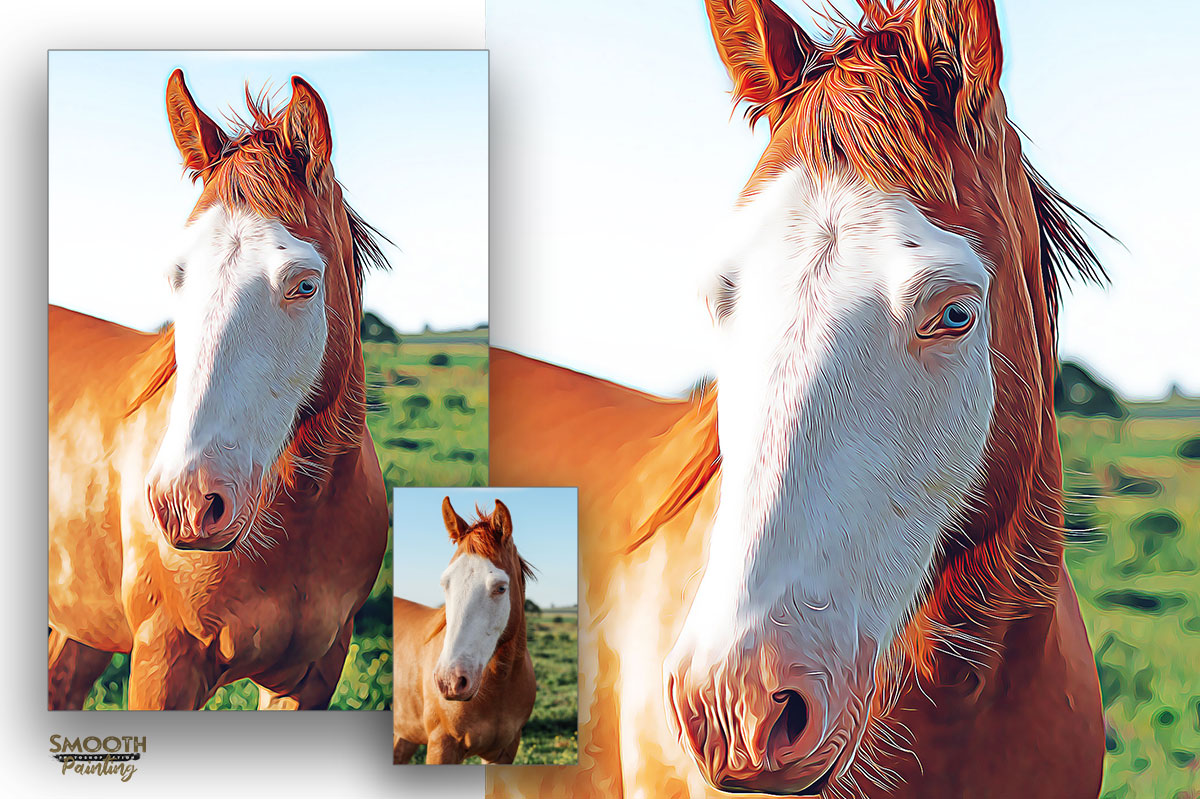 Smooth Painting Photoshop Action, Add-ons | GraphicRiver