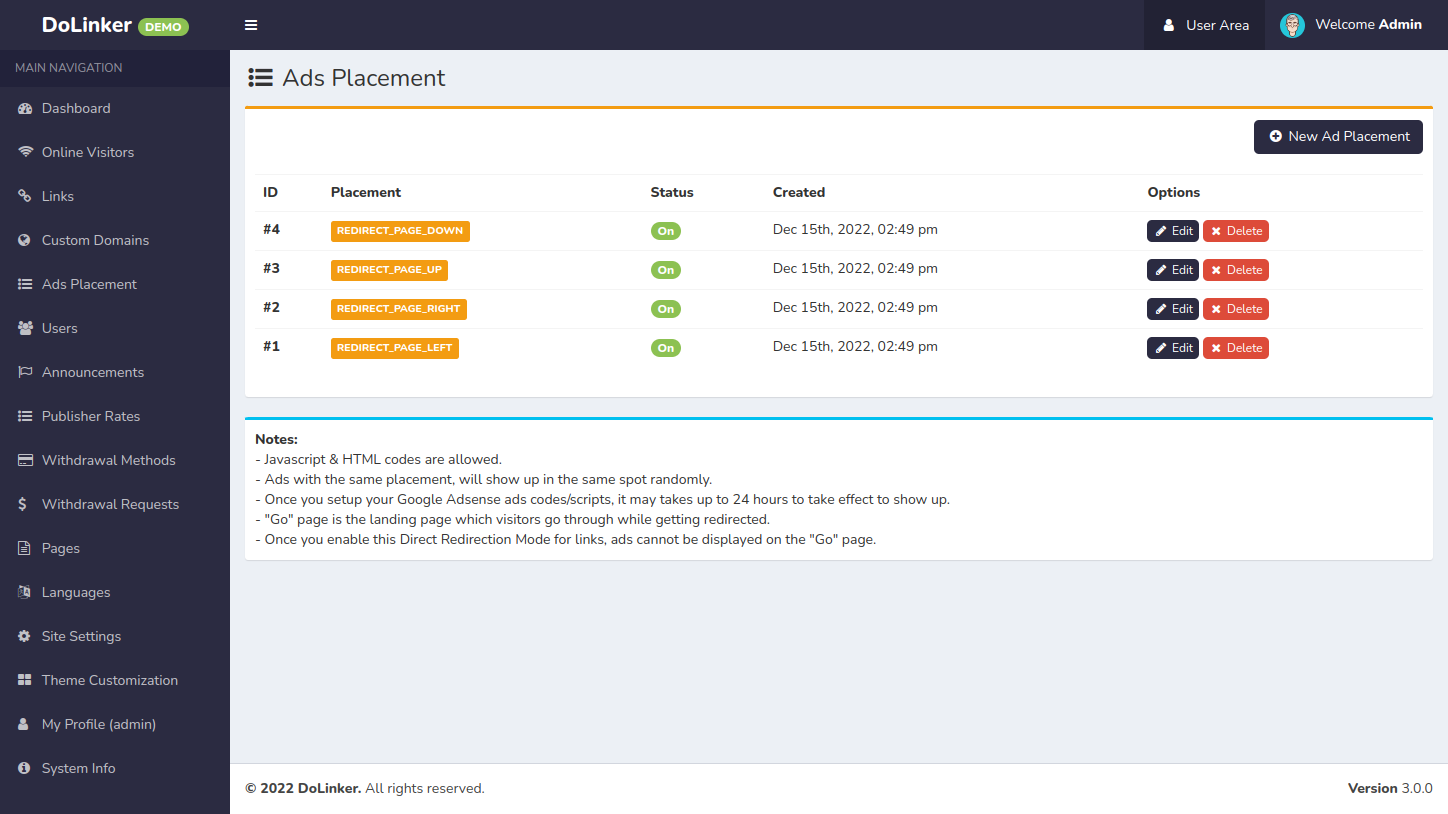 DoLinker - Ultimate URL Shortener Platform (SaaS). by MR_MED | CodeCanyon