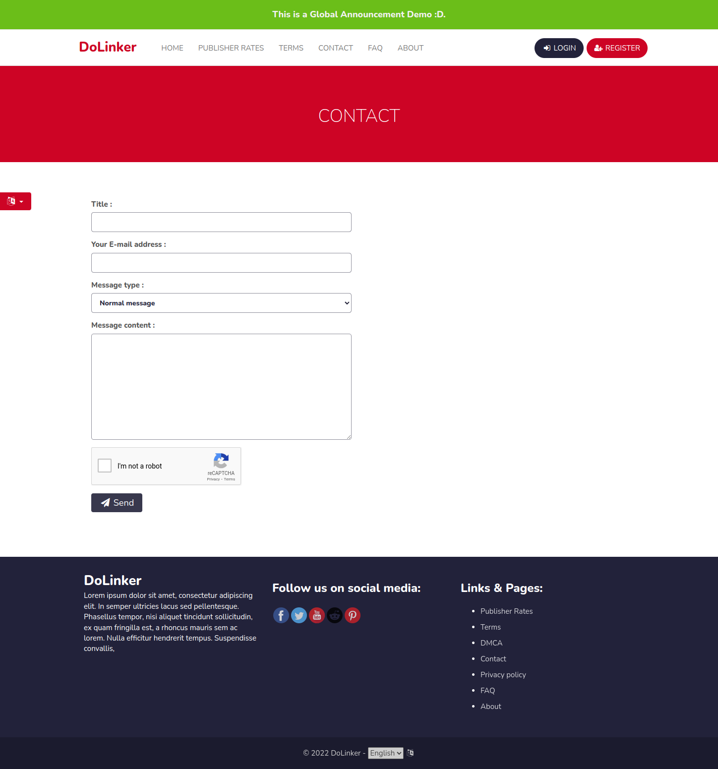 DoLinker - Ultimate URL Shortener Platform (SaaS). by MR_MED | CodeCanyon