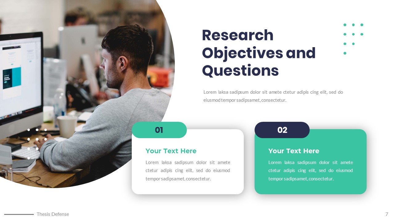 Thesis Defense - Professional Research Presentation Google Slides ...