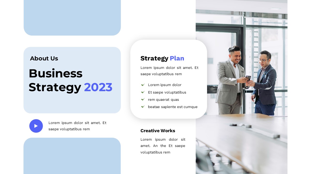 Collaboration – Corporate Business PowerPoint Template, Presentation ...