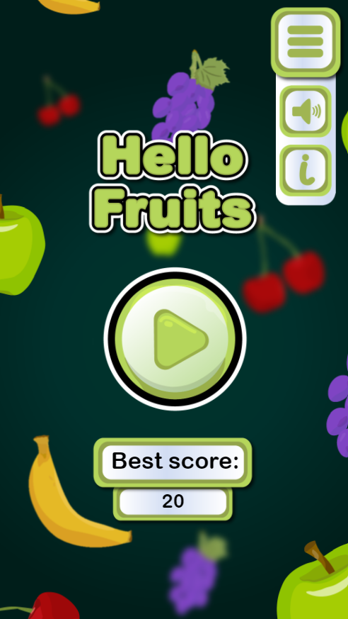 Hello Fruits - HTML5 - Construct 3 by SquaredStudio | CodeCanyon