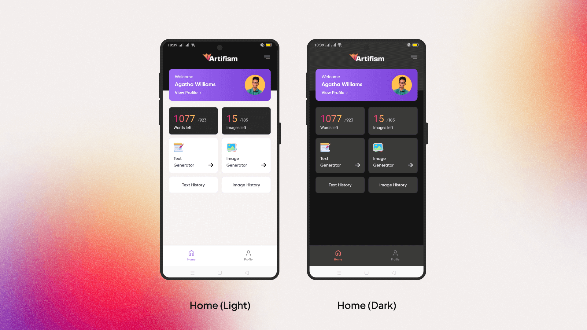 Artifism - OpenAI | ChatGPT Content & Image Generator Mobile App by techvillage1
