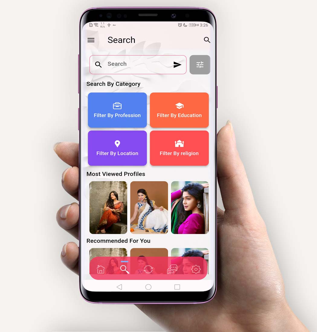 BetterHalf Flutter - Matrimony Flutter Responsive UI Kit with Riverpod by sheikhsoft