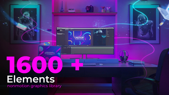 Nonmotion Graphics Library | Extension for After Effects, After Effects ...
