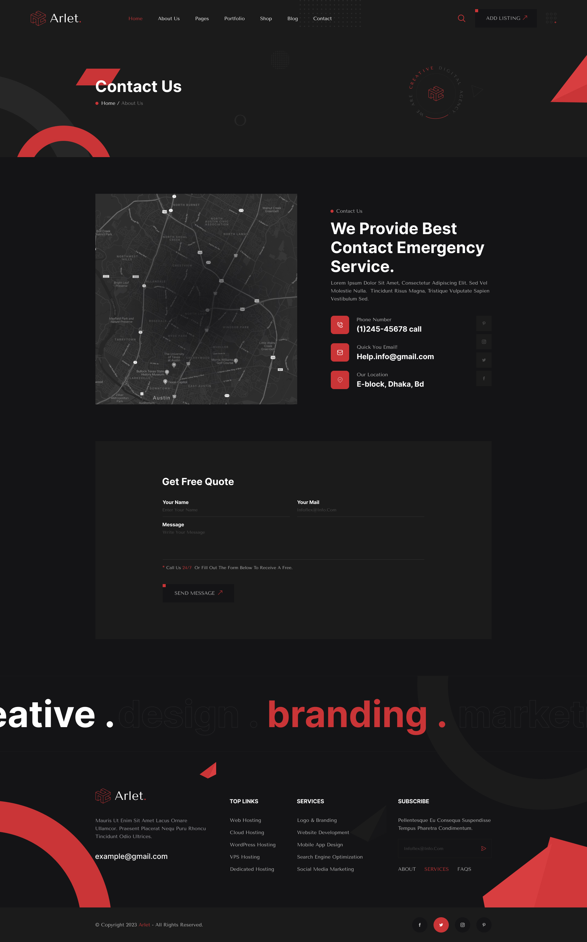 Arlet - Creative Agency Figma Template by creativemela | ThemeForest
