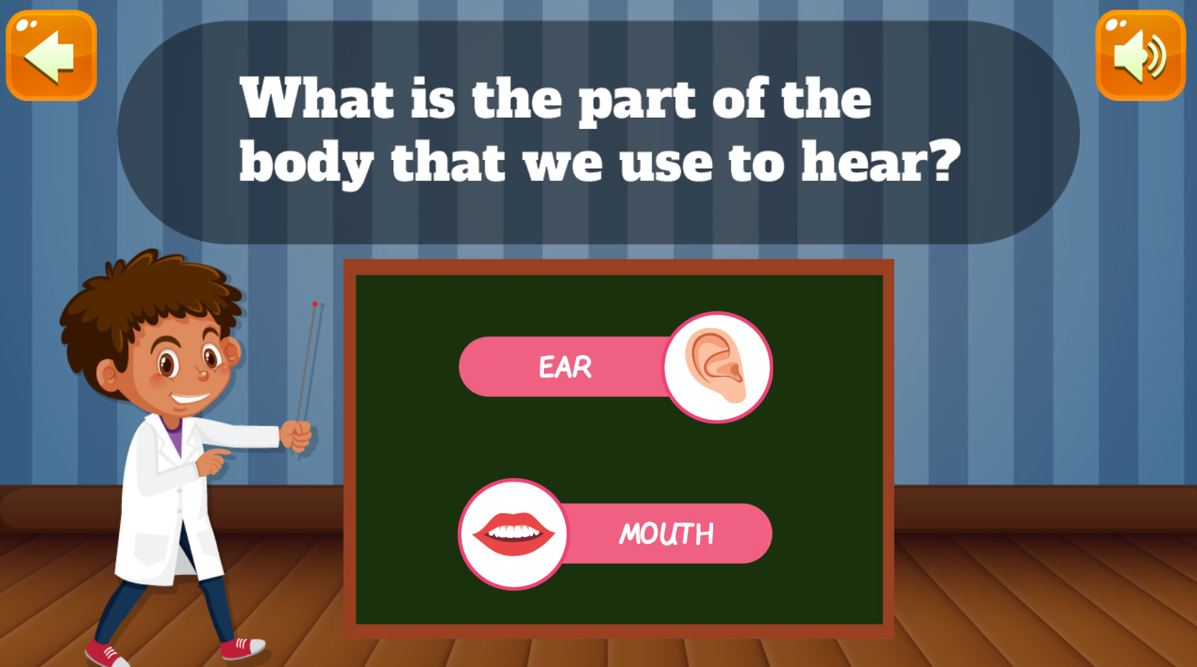 Kids Anatomy Game - Educational Game - HTML5, Construct 3 by naptechlabsltd