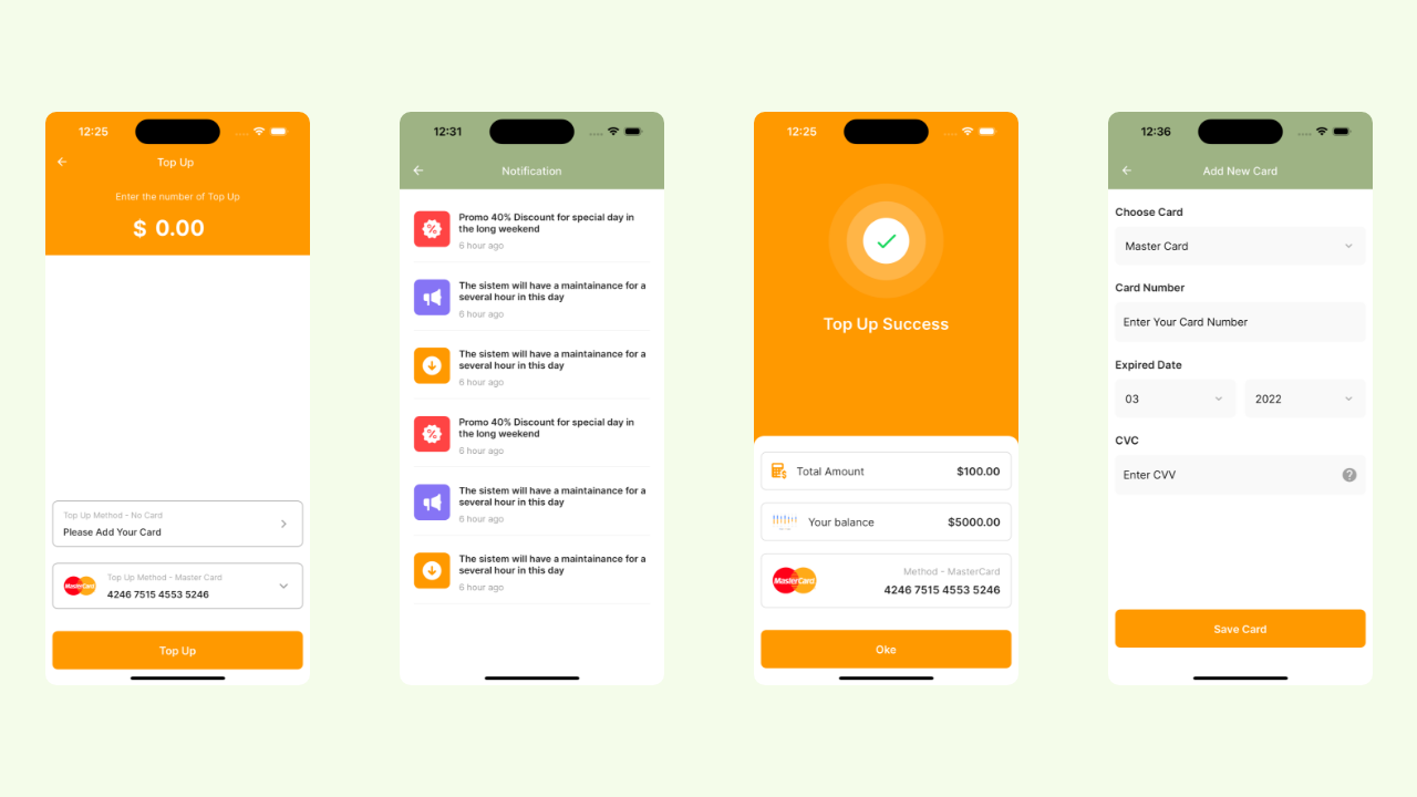 Fast Pay App - Flutter Mobile App Template by brixetechnology | CodeCanyon