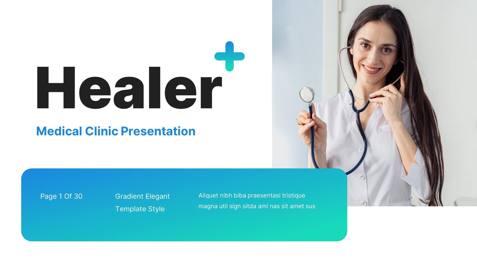 Healer - Medical Clinic Keynote, Presentation Templates | GraphicRiver