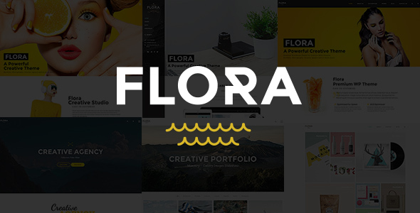 Flora - Responsive Creative WordPress Theme by Wyde | ThemeForest