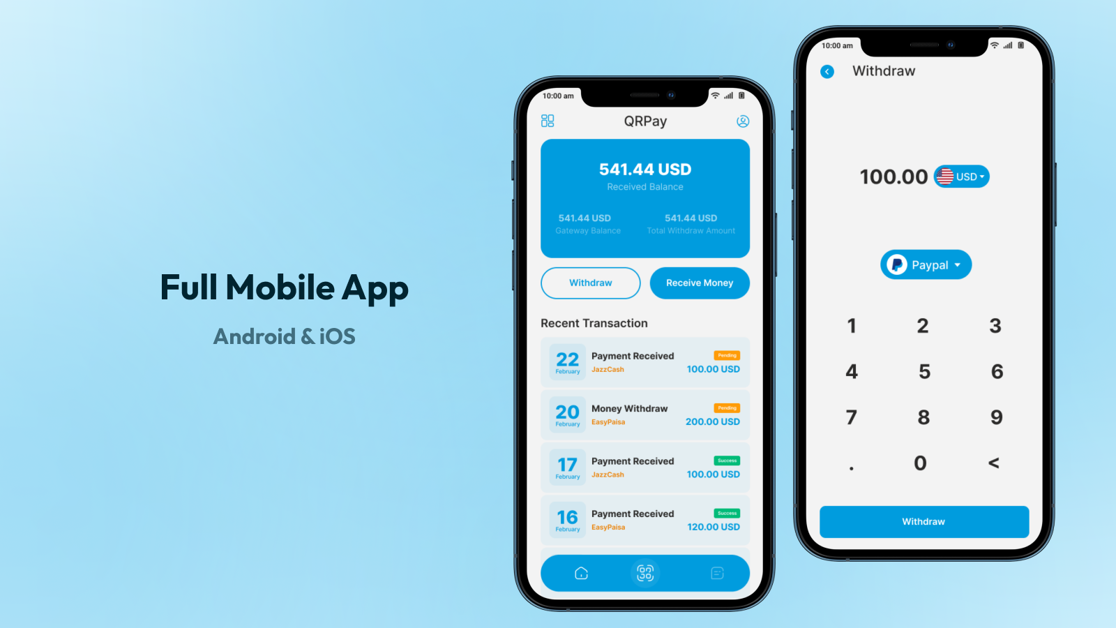 QRPay Merchant - Payment Gateway Solution by AppDevsX | CodeCanyon