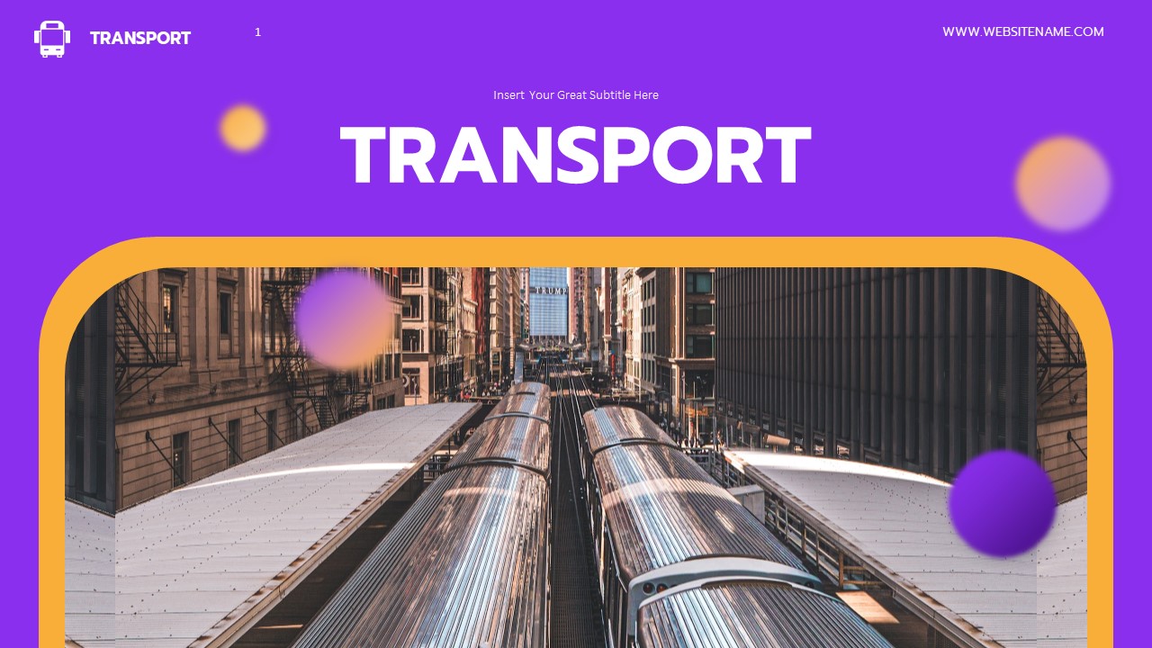 Transport PowerPoint Presentation, Presentation Templates | GraphicRiver