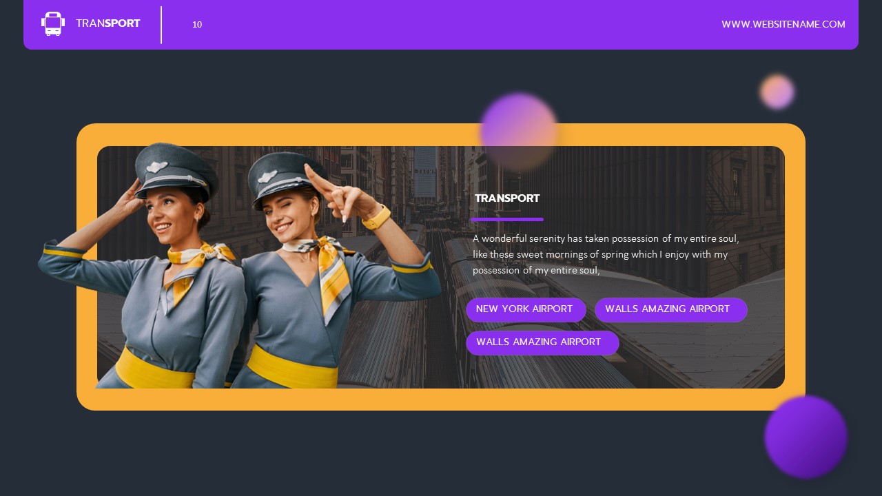 Transport PowerPoint Presentation, Presentation Templates | GraphicRiver