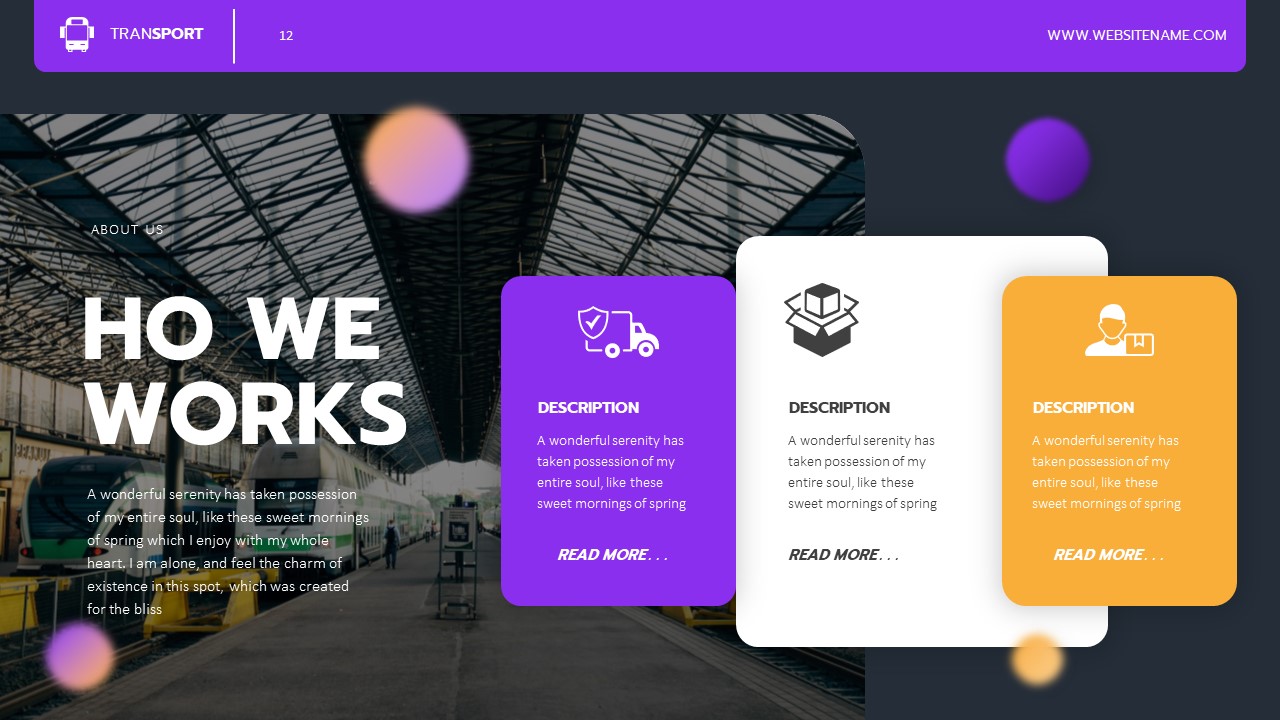 Transport PowerPoint Presentation, Presentation Templates | GraphicRiver
