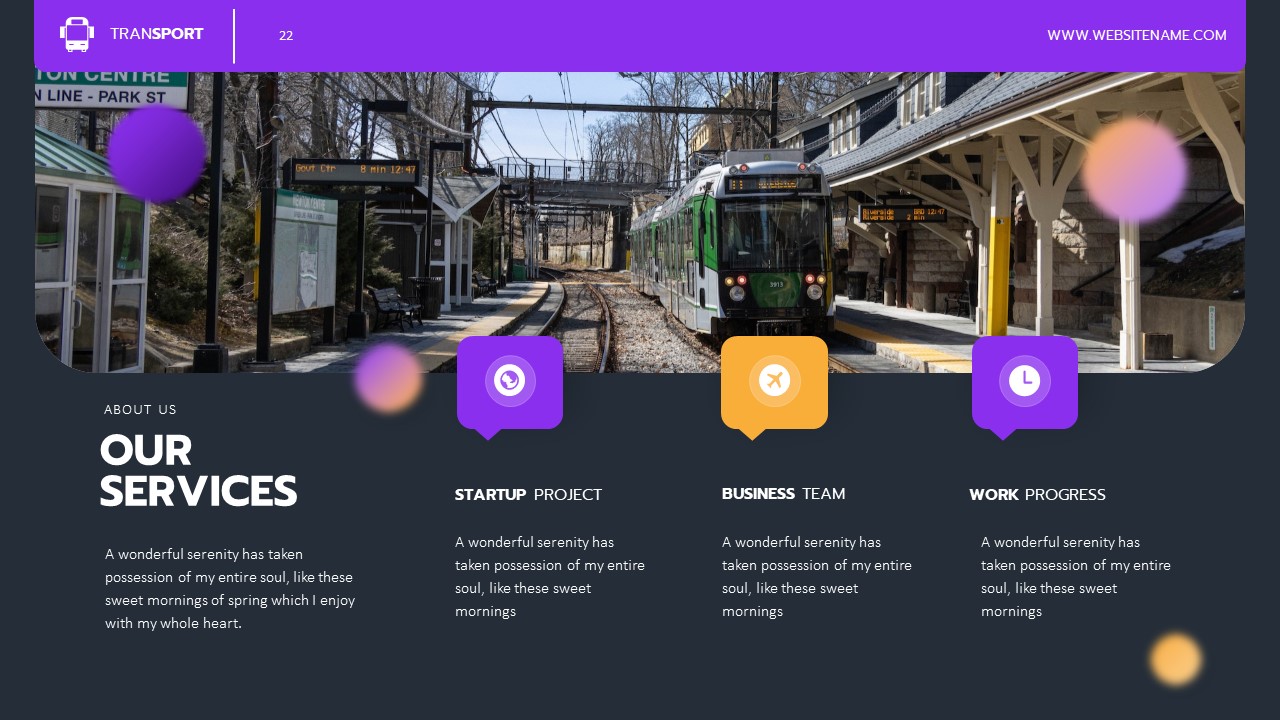 Transport PowerPoint Presentation, Presentation Templates | GraphicRiver