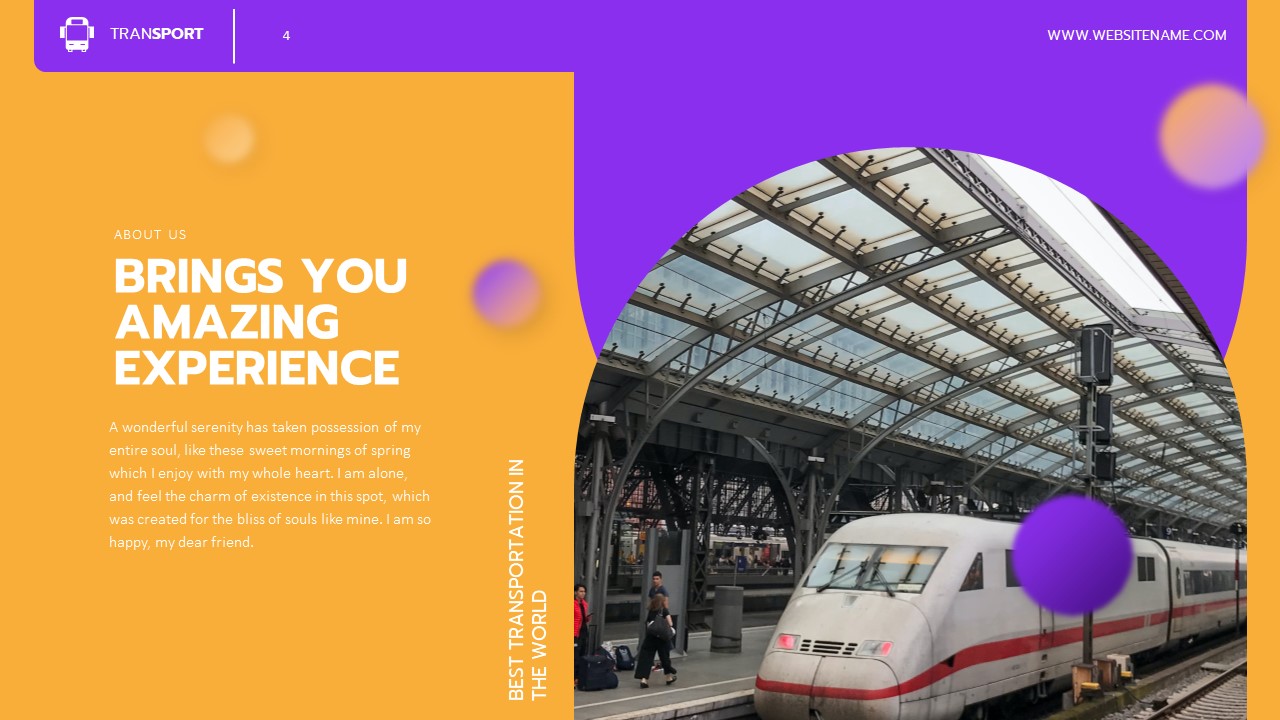 Transport PowerPoint Presentation, Presentation Templates | GraphicRiver